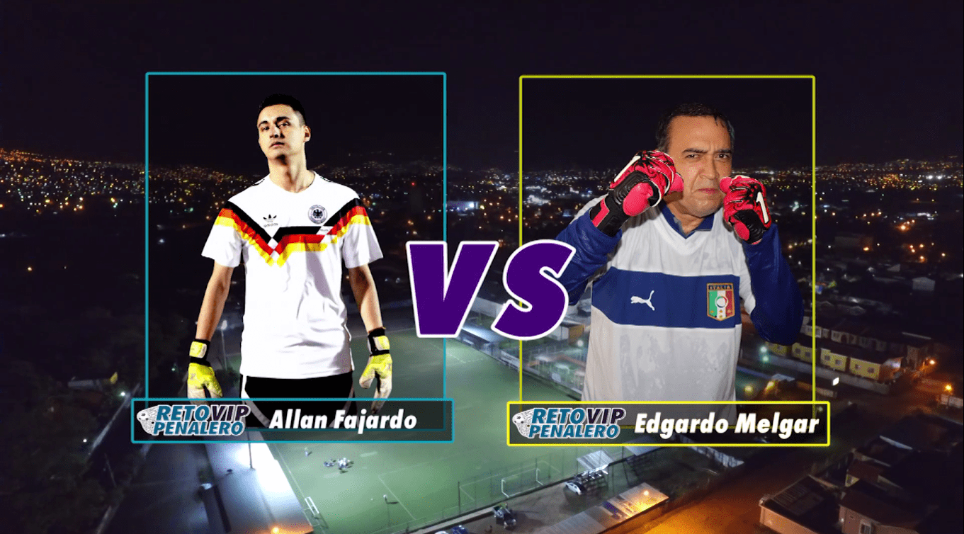 Allan Fajardo derribó al bombardero, Edgardo Melgar
