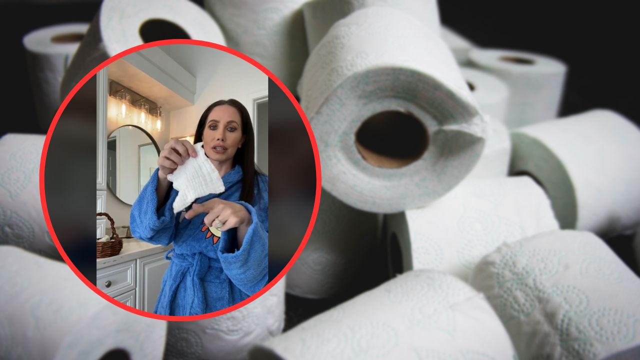 Usa tela reutilizable en el baño; papel higiénico le parece asqueroso
