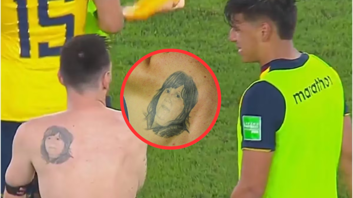 ¿Qué tatuaje tiene Messi en la espalda?, Su mamá Celia es el retrato ...
