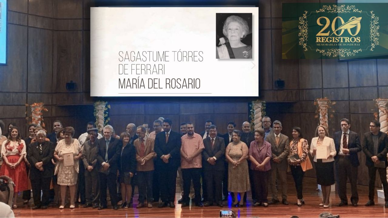 Rosario Sagastume y Rafael Ferrari, incluidos en los '200 Registros ...