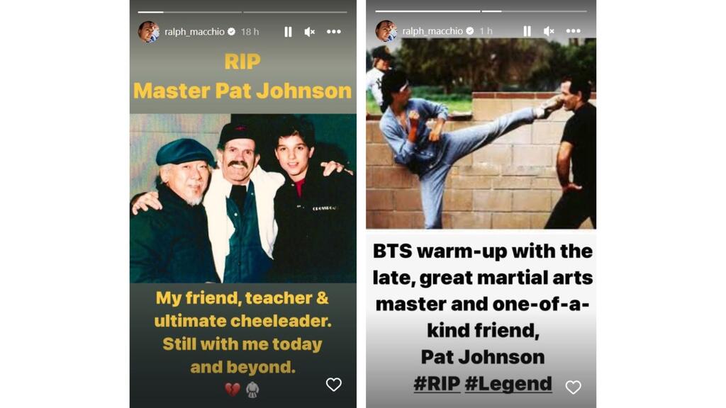 ¿Ralph Macchio murió?, pierde la vida Pat E. Johnson, actor de 'Karate Kid'