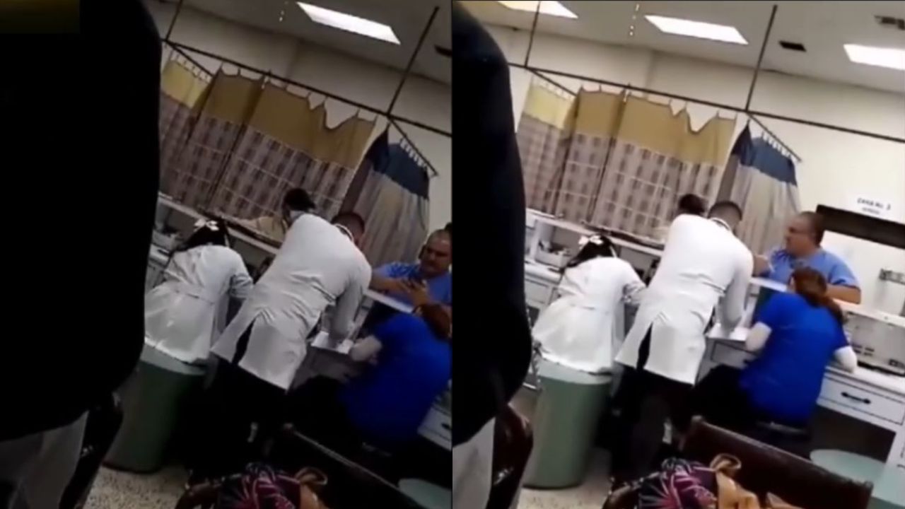 'Vení hijo de p***', camillero ebrio agrede a médico en plena consulta ...