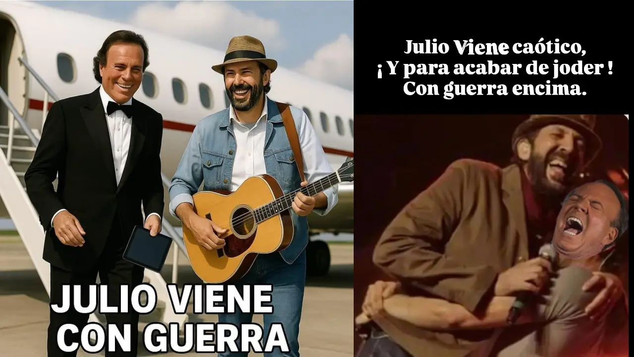 "Julio viene con Guerra": la tendencia viral de memes creados con IA