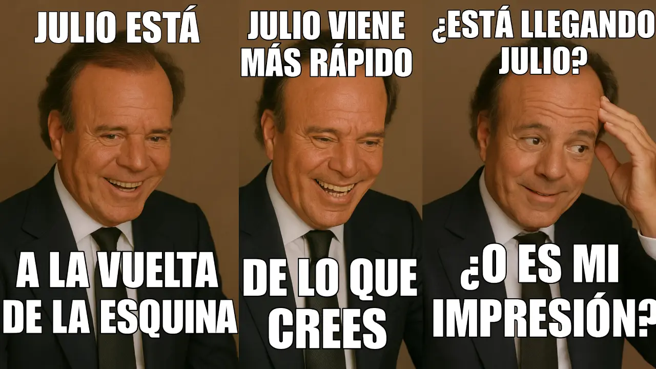"Julio viene con Guerra": la tendencia viral de memes creados con IA