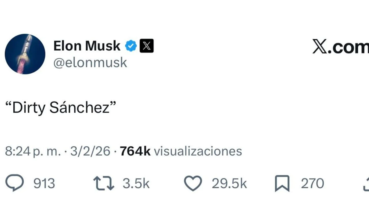 'Dirty Sánchez' qué significa: Contexto de lo que dijo Elon Musk a Pedro