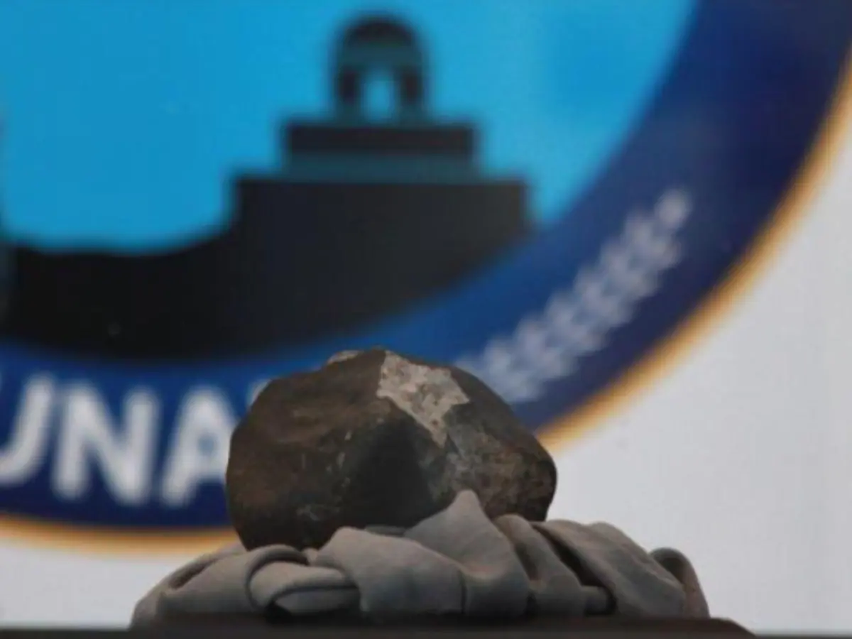 Meteorito que atravesó casa en Comayagua se convierte en pieza científica