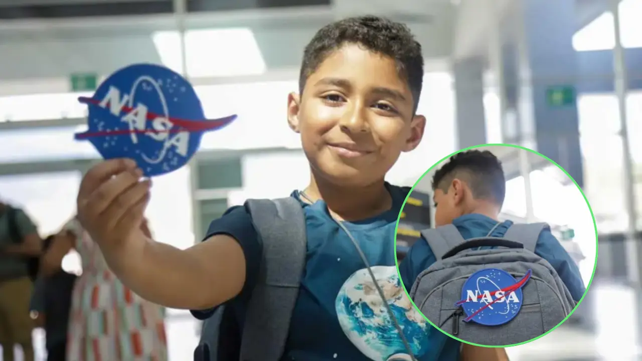 Histórico: André Enoc, niño hondureño, llega a campamento de la NASA